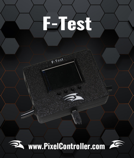 F-Test Pixel, DMX and SmartReceiver Tester